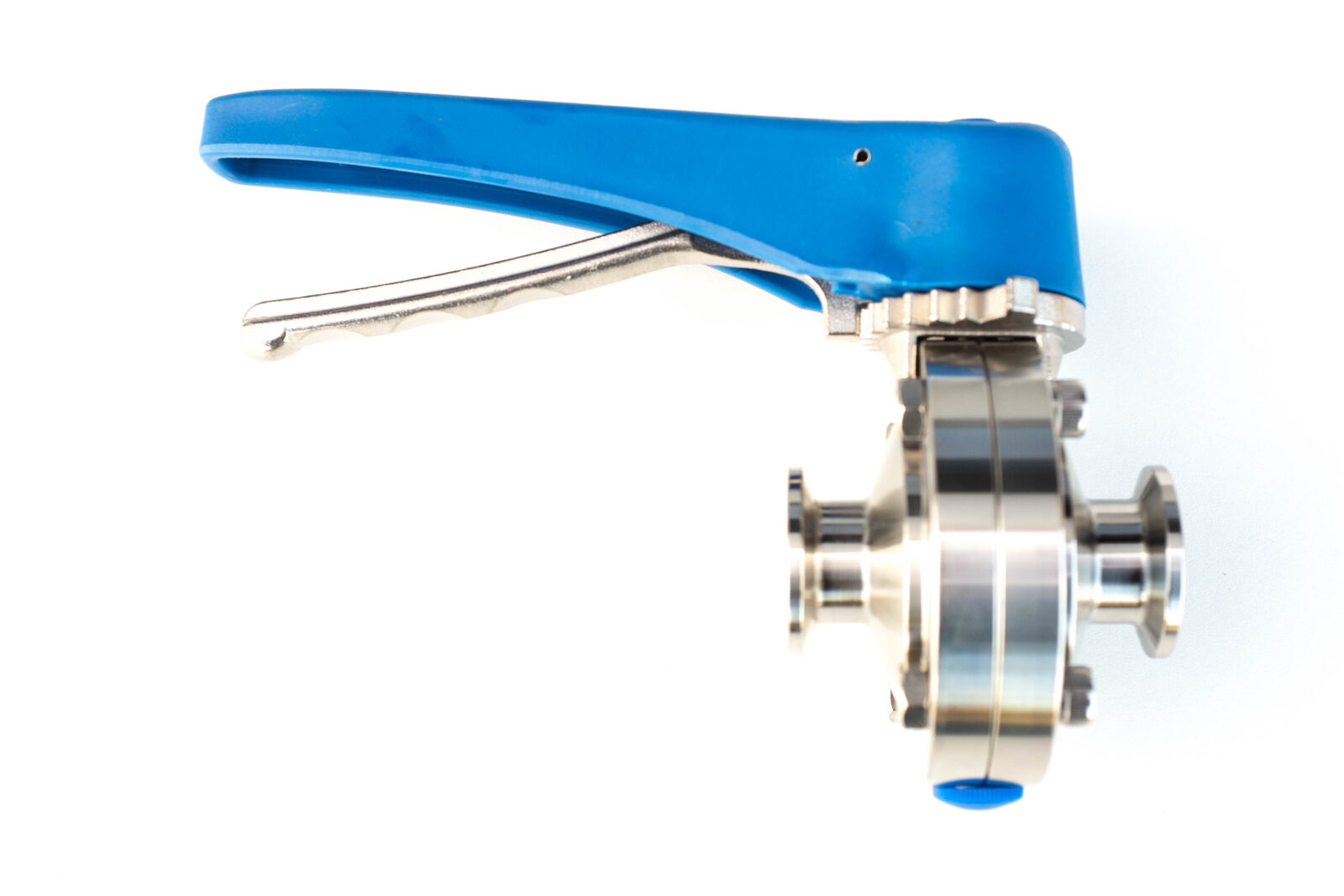 Multi-position butterfly valve clamp DIN - Micro brassage